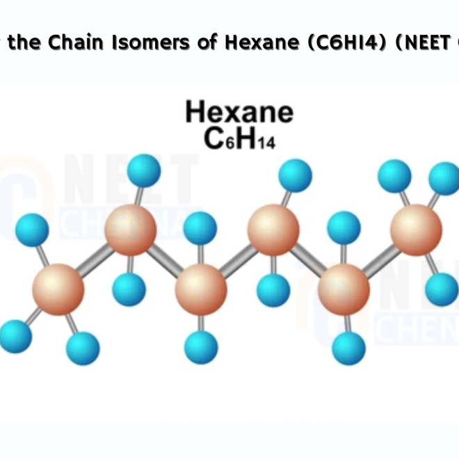 Draw the Chain Isomers of Hexane (C6H14) (NEET Chemistry) - Neet Chennai