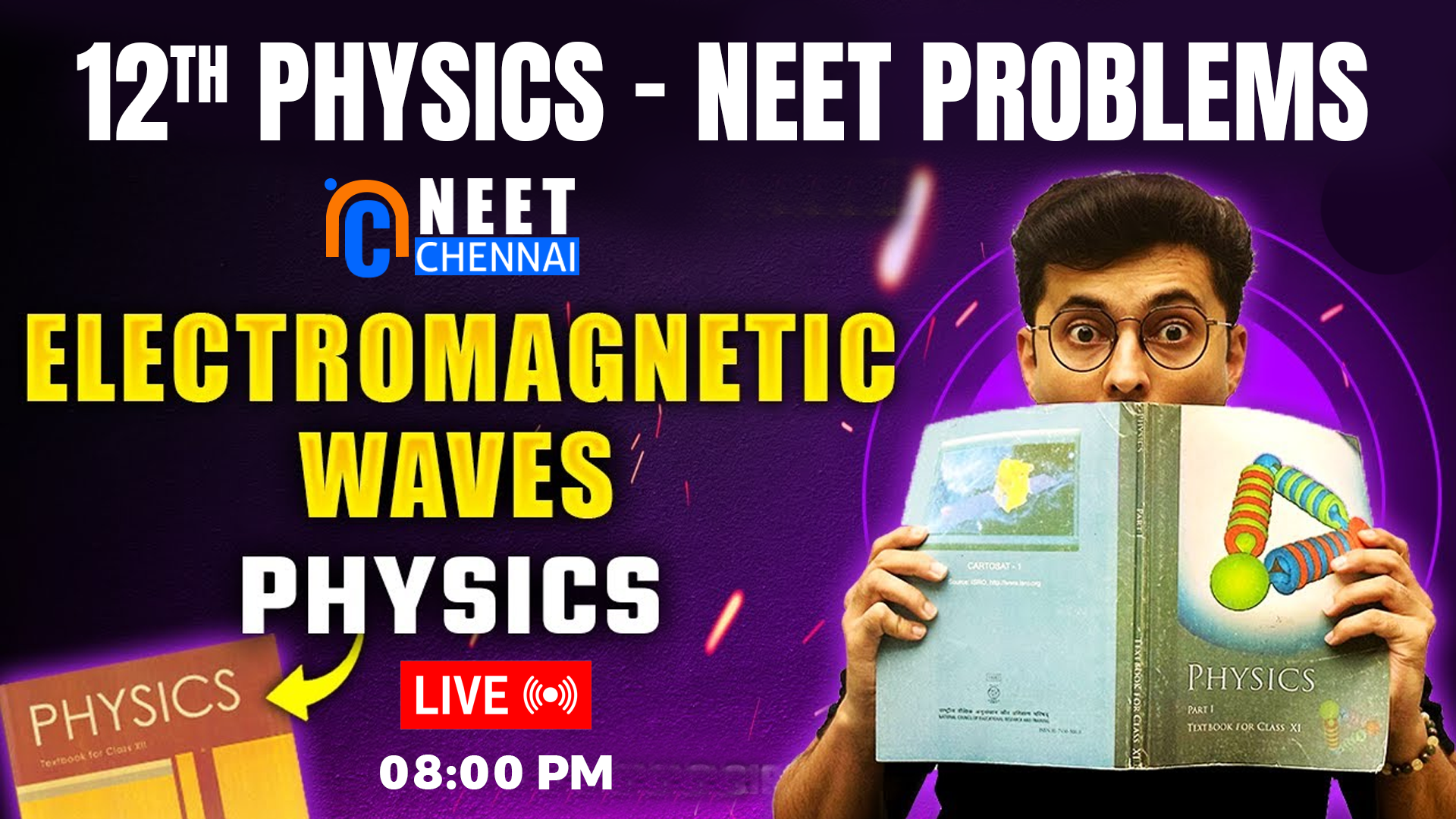 12th Physics | Electromagnetic waves | NEET Problems | NEET 2025 Physics - Neet Chennai